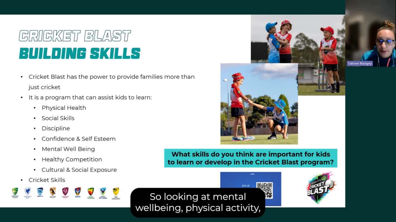 How Cricket Blast Builds Skills For Children | cricket.com.au